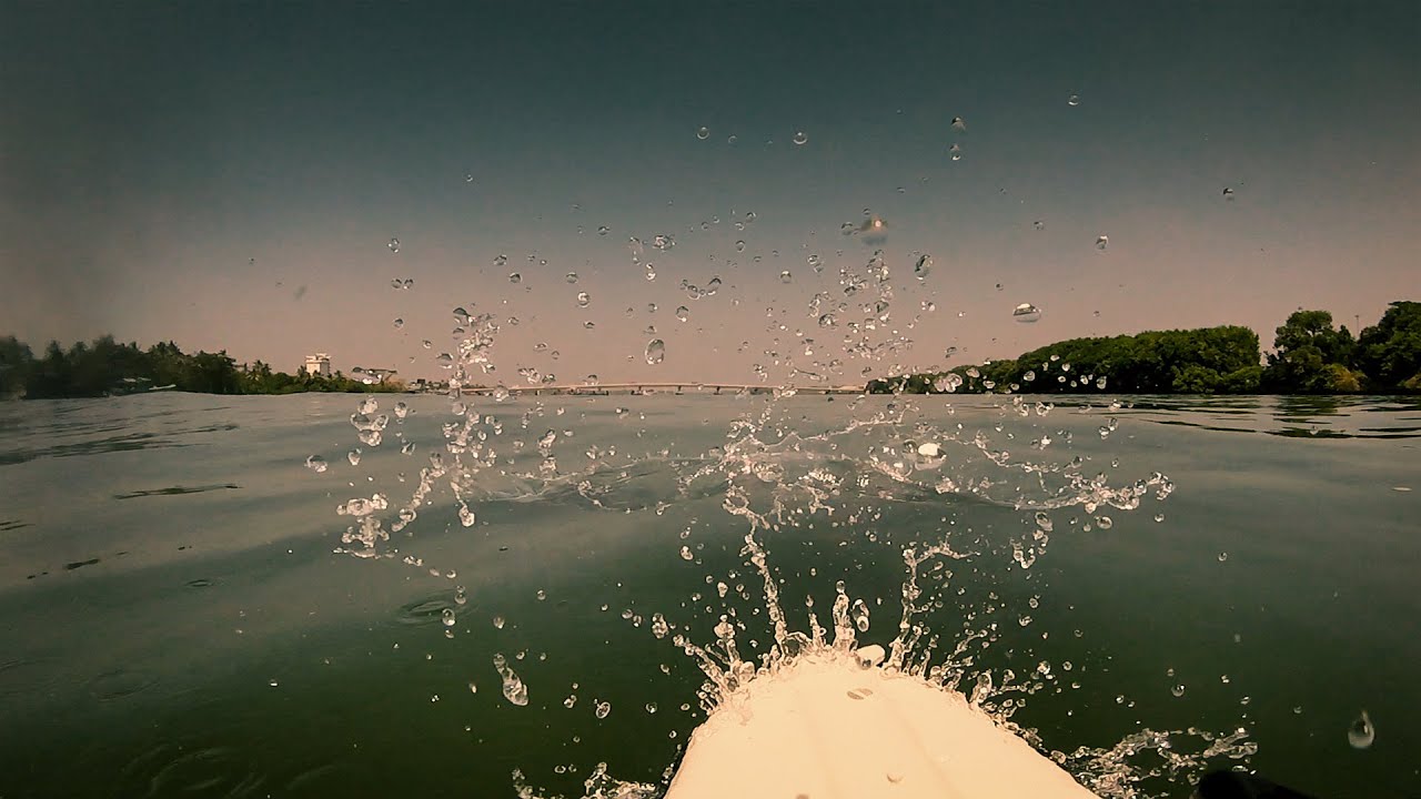 How does it feel on the bow of a Baidarka? - YouTube