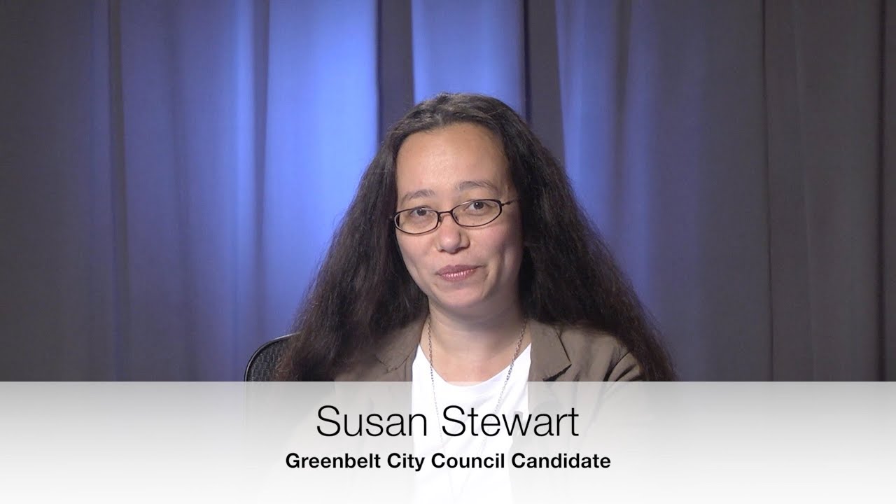 Greenbelt City Council Election 2017 -- Susan Stewart - YouTube