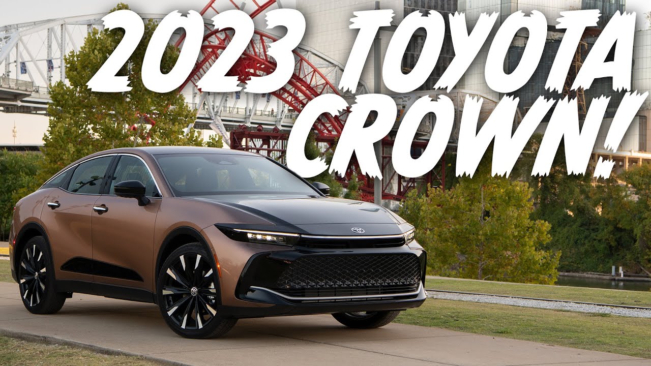 First Drive: 2023 Toyota Crown Platinum - YouTube