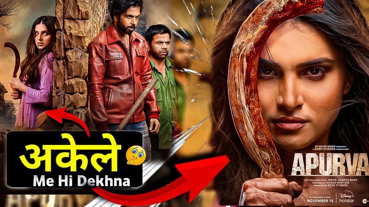 APURVA Movie Review| Tara Sutariya: Survival Thriller Movie | New movie ...