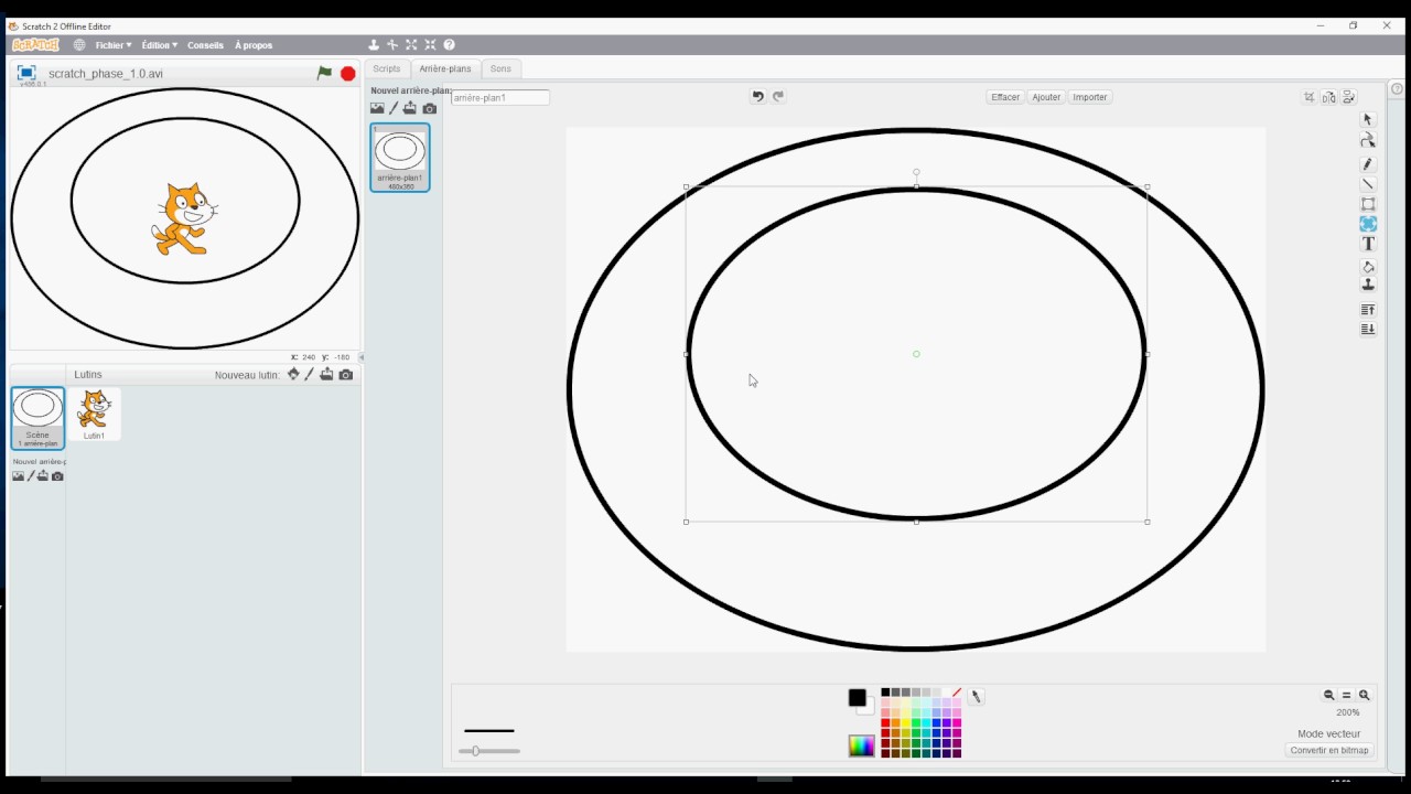 scratch phase 1 : Créer une Scène - YouTube