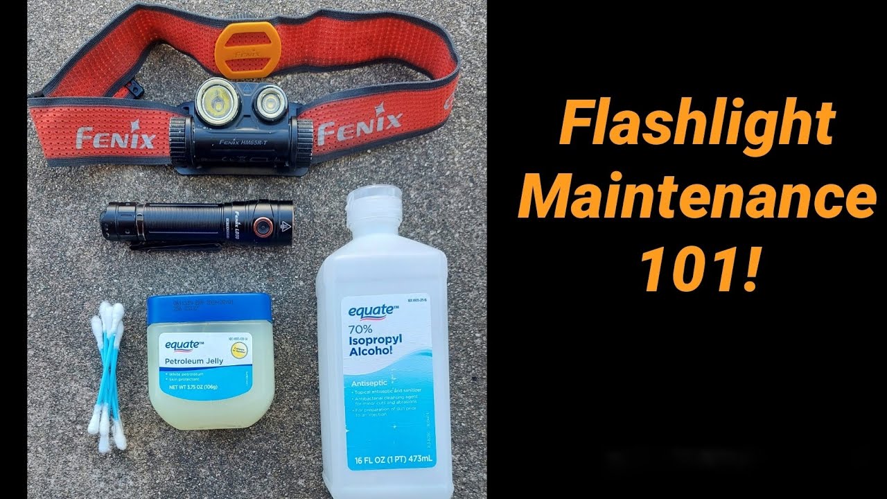 How to keep your light clean and ready! - YouTube