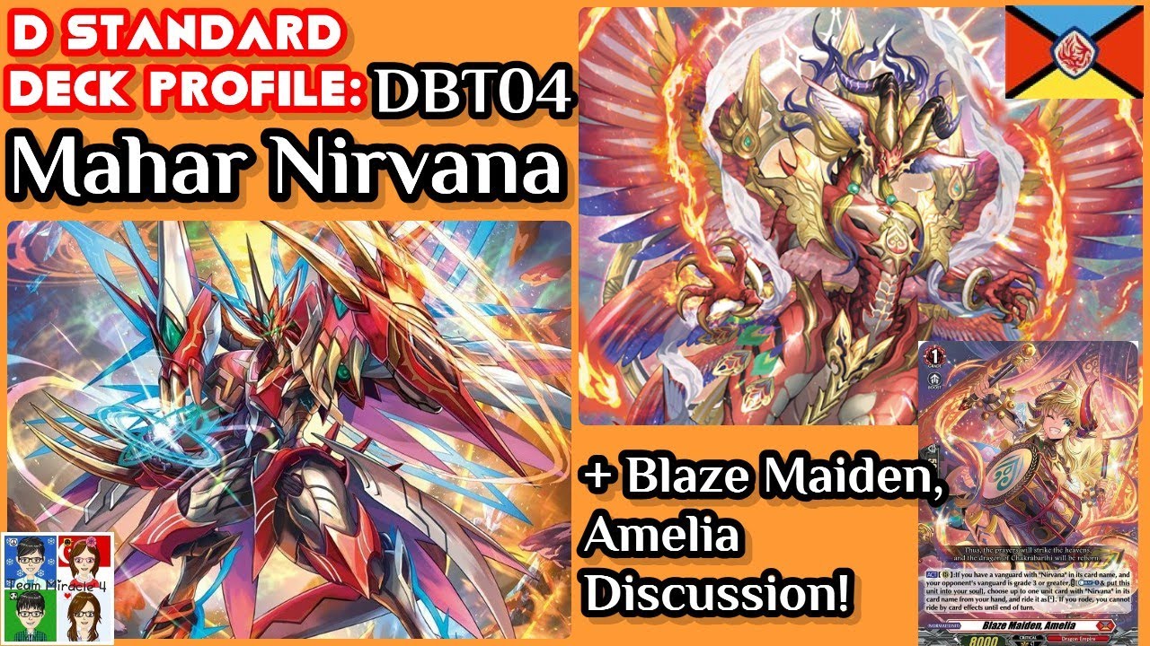 DBT04 Mahar Nirvana Deck Profile Blaze Maiden Amelia Cardfight DBT04 Mahar Nirvana Deck Profile Blaze Maiden Amelia Cardfight