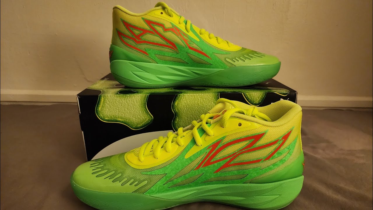 PUMA MB02 'SLIME' colorway. 🫠🦠🫠 - YouTube