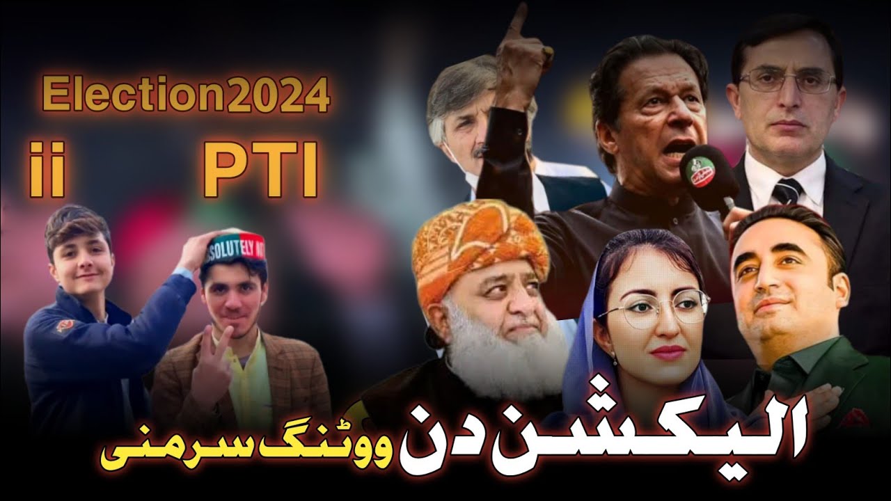 Election 2024 Full voting Vlog | PTI, JIP, JUI, PMLn and Saveera ...
