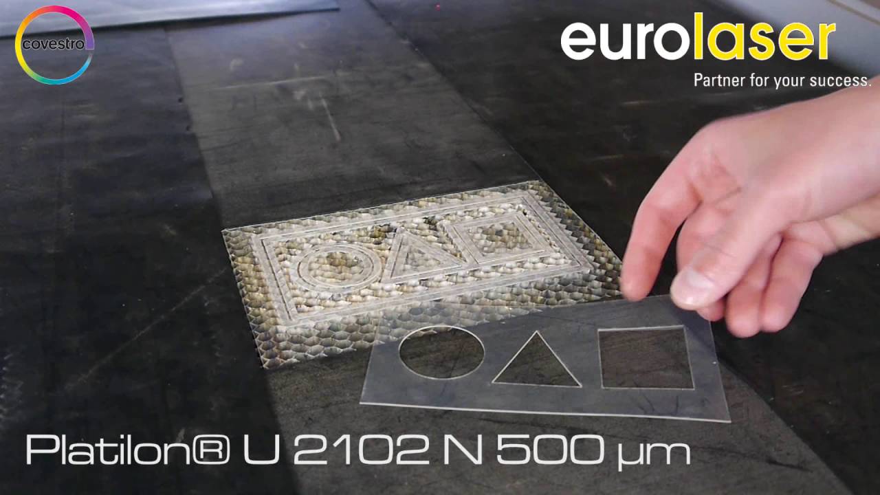Platilon® | Polyurethane films in laser test - eurolaser - YouTube