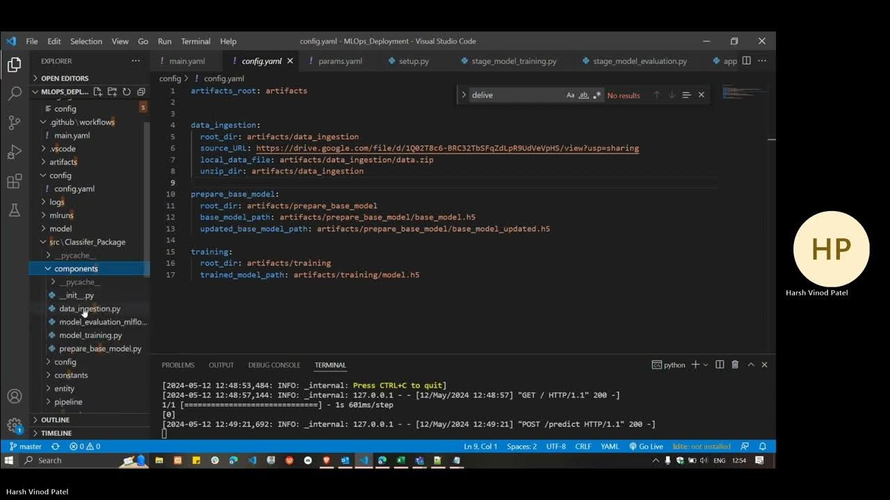Mlops Deployment On Aws With Mlflow Dvc Github Actions Ec2 Ecr Docker Youtube