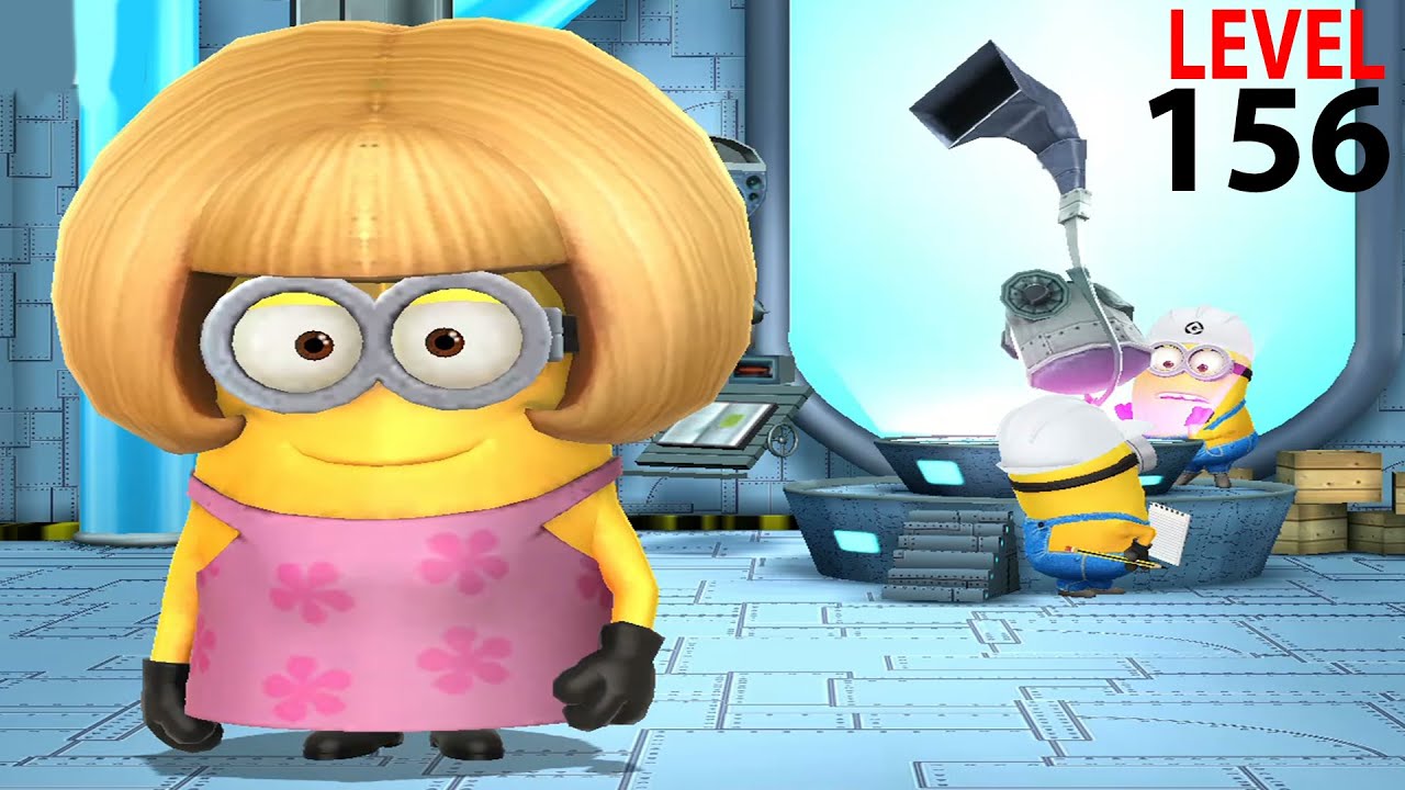 Minion Rush LEVEL 156 Eduardo's House Mom Minion Run 1.8K meters with ...