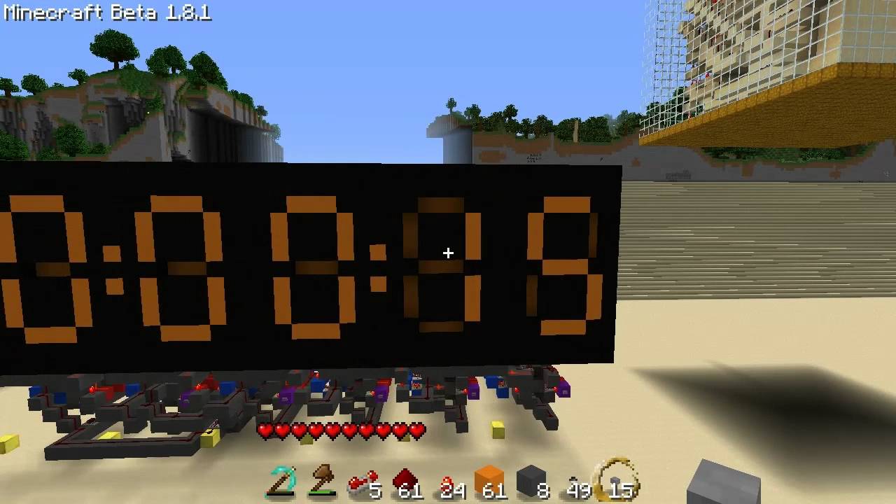 Minecraft - Shift Registers - YouTube