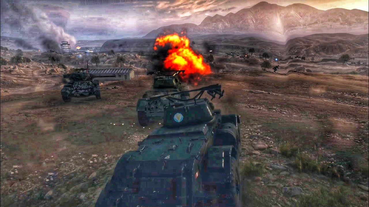 Battlefield V - Staghound T17E1 Tank Perfect Match (No Death) - YouTube