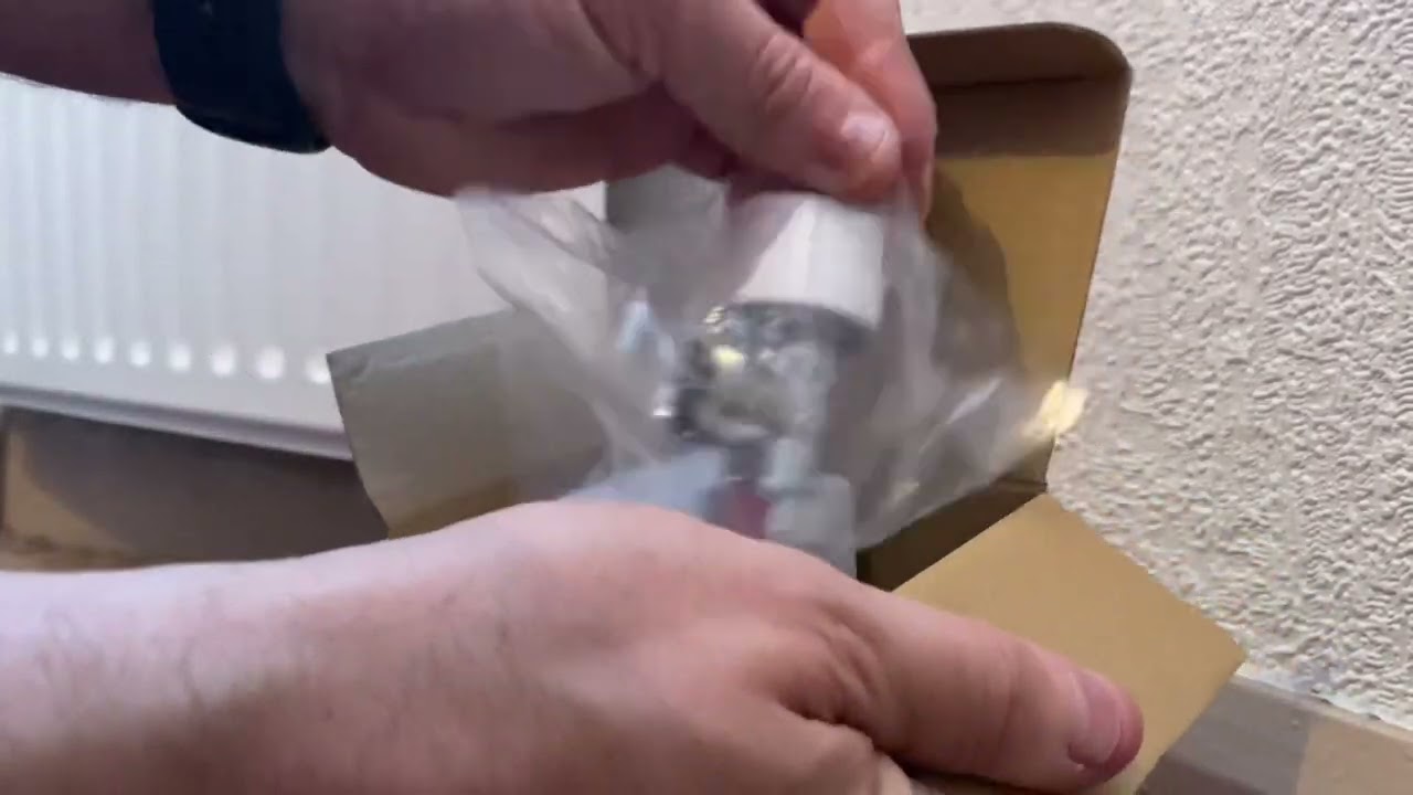 How to change a thermostatic radiator valve trv - YouTube