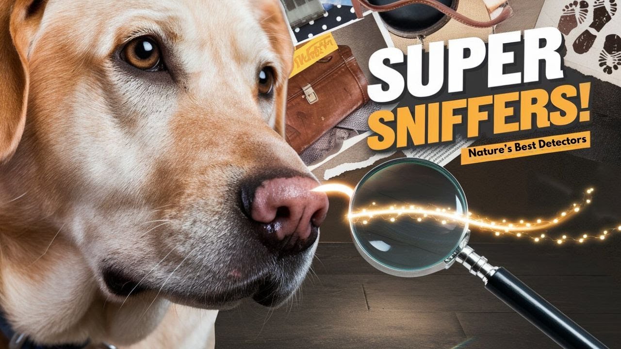🐶 Dogs' Amazing Sense of Smell: How They Are Nature's Best Detectors 🌿 ...