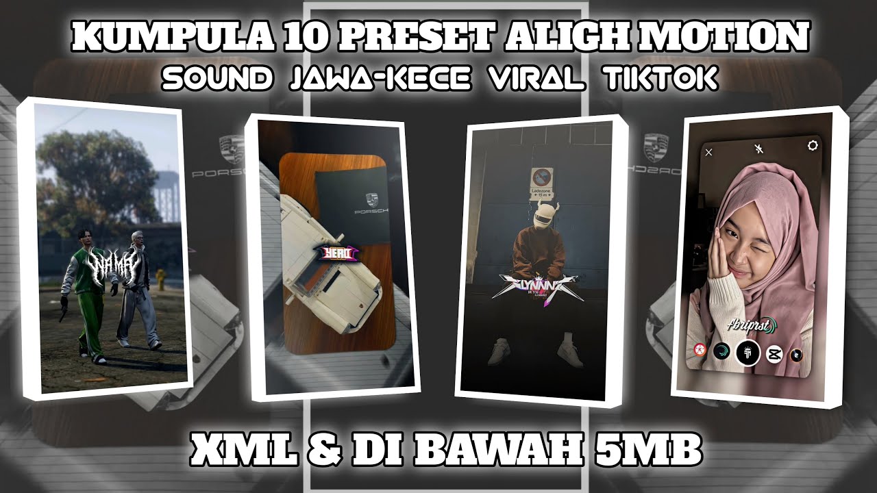 KUMPULAN 10 PRESET ALIGH MOTION SOUND JAWA-KECE VIRAL TIKTOK 2024|XML & DI BAWAH 5MB #jedagjedug ...