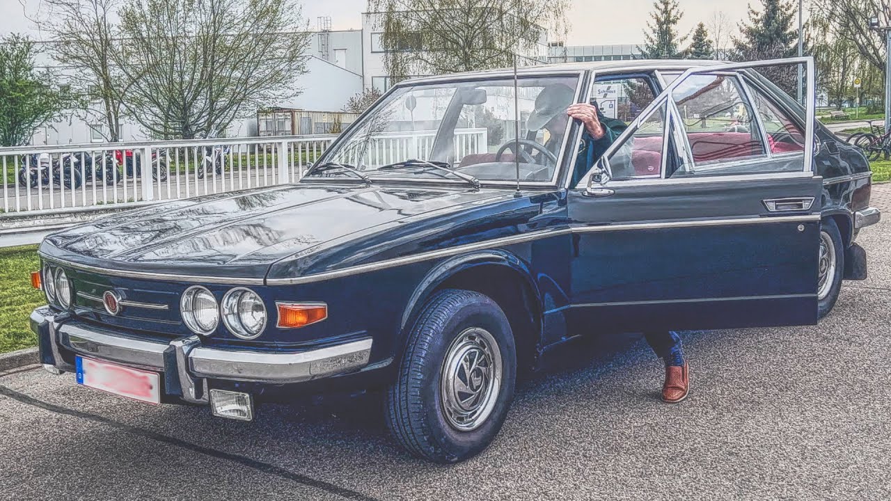 Tatra 613 mit V8 Motor Vorstellung, Rundgang, Motor starten - YouTube