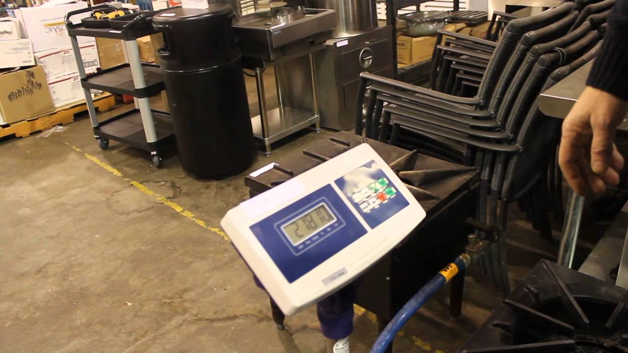 Lot 309 - TCS 150 KG Floor Scale - YouTube