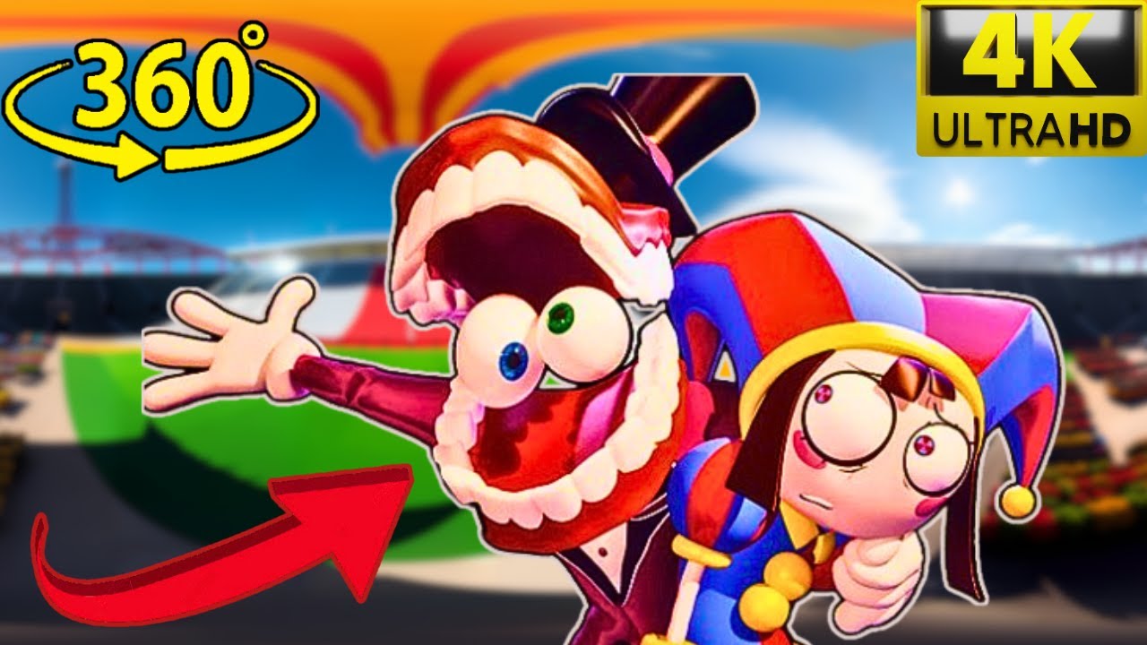 The Amazing Digital Circus Pilot part 2 FIND CHALLENGE 360° | VR | 4K ...