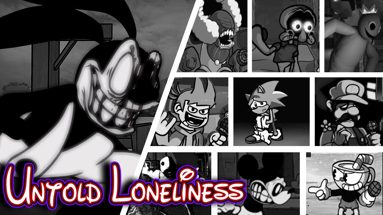 Untold Loneliness but a different cover is used every turn. [FNF ...