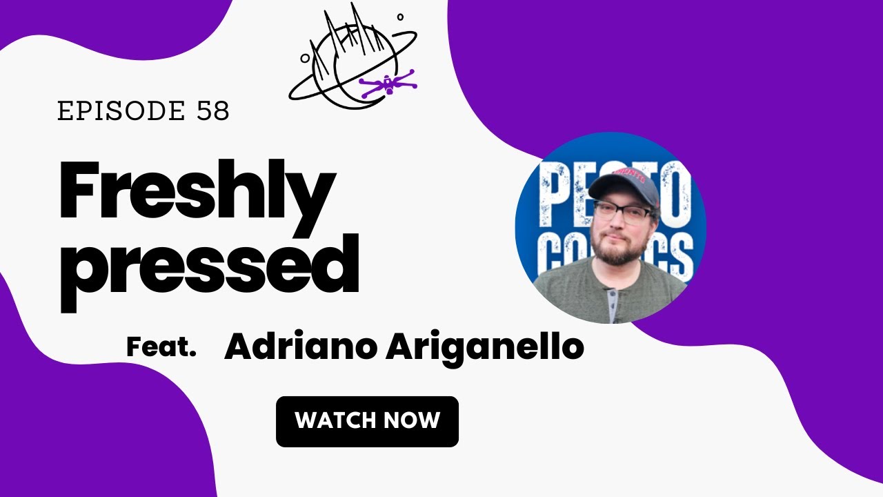 Freshly Pressed Indie Comic Creator Interview: Adriano Ariganello - YouTube