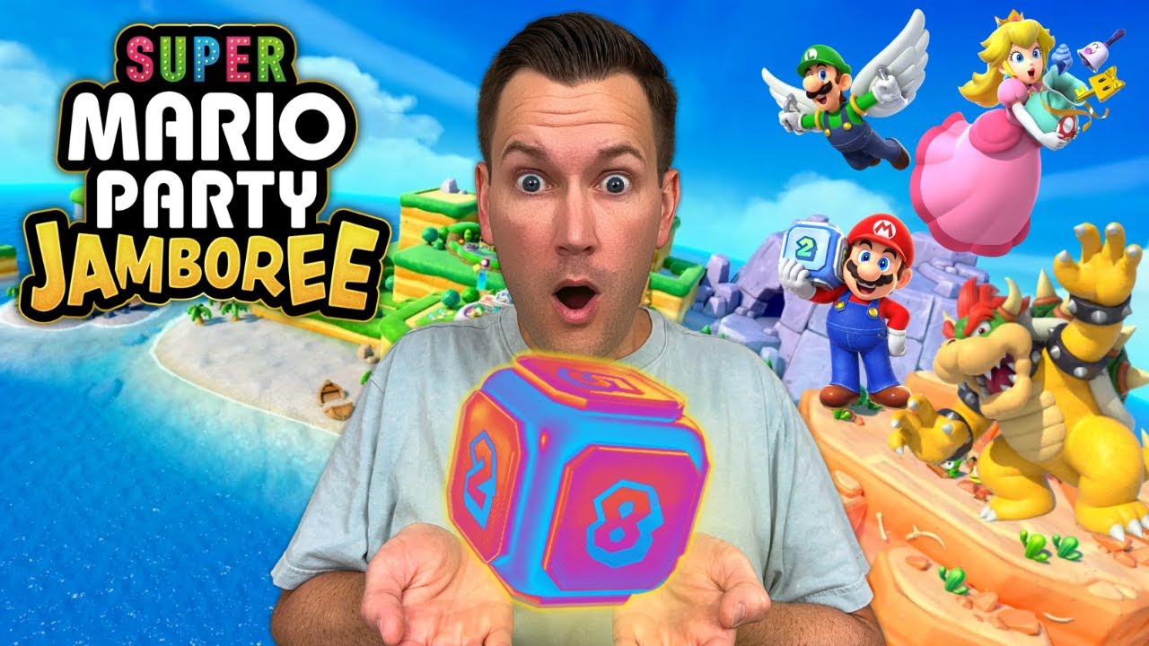 *NEW* Dice!? Trying Super Mario Party Jamboree for the First Time!🔥 ...
