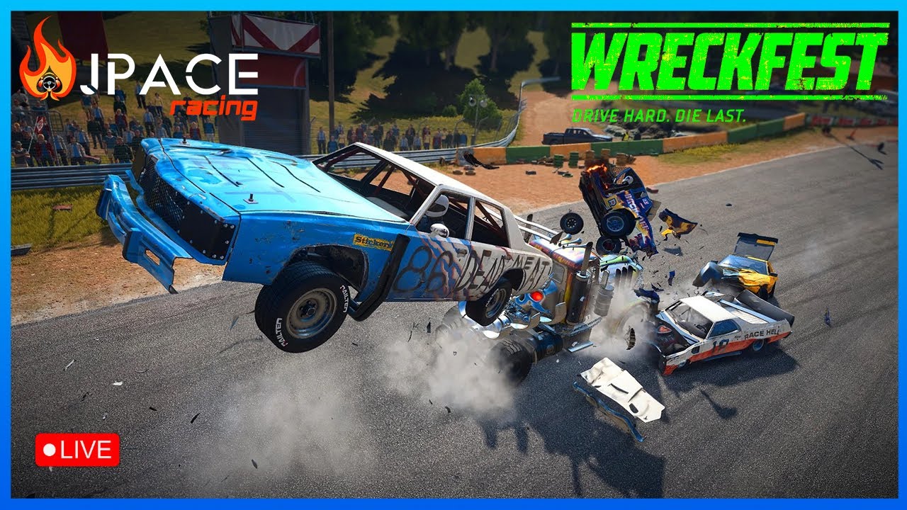 🔴 LIVE Wreckfest w/ Mods - Time to Race and Destroy our way into the ...