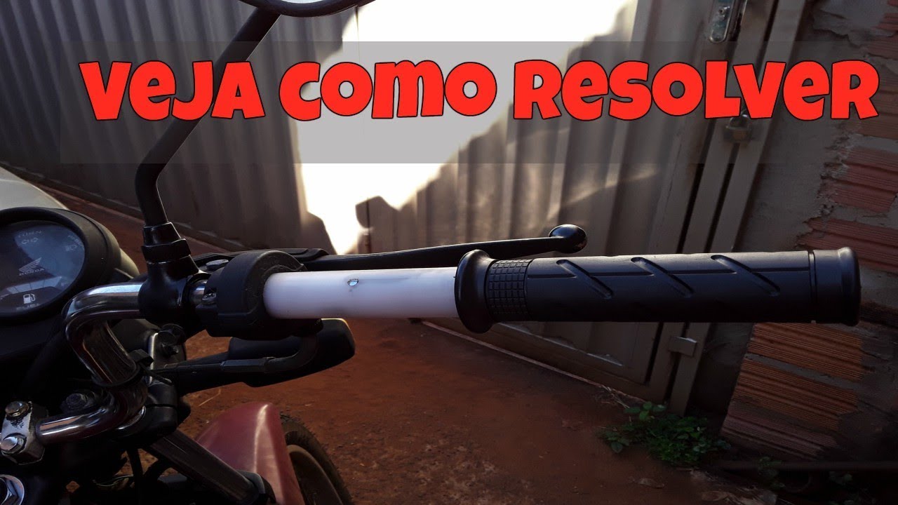 manopla deslisando na roldana do acelerador moto Titan veja como ...