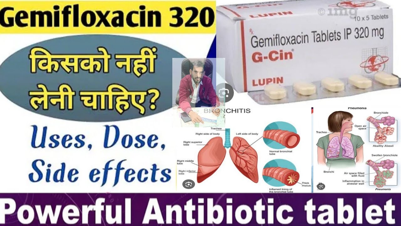 Gemifloxacin | gemifloxacin 320 mg | Best Powerful Antibiotic Tablet ...