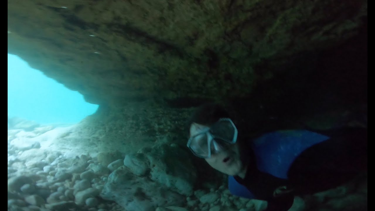 Underwater Cave Exploration at Cave Point County Park in Door County ...