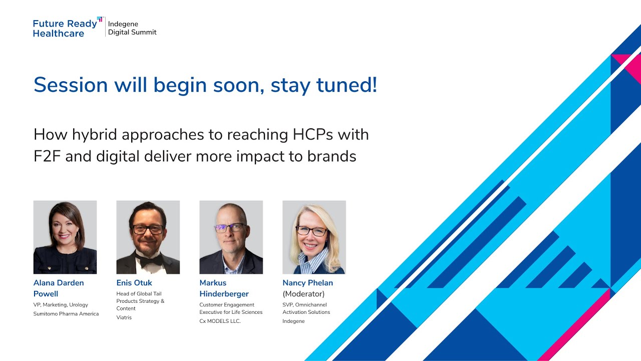 How hybrid approaches to reaching HCPs with F2F and digital deliver ...