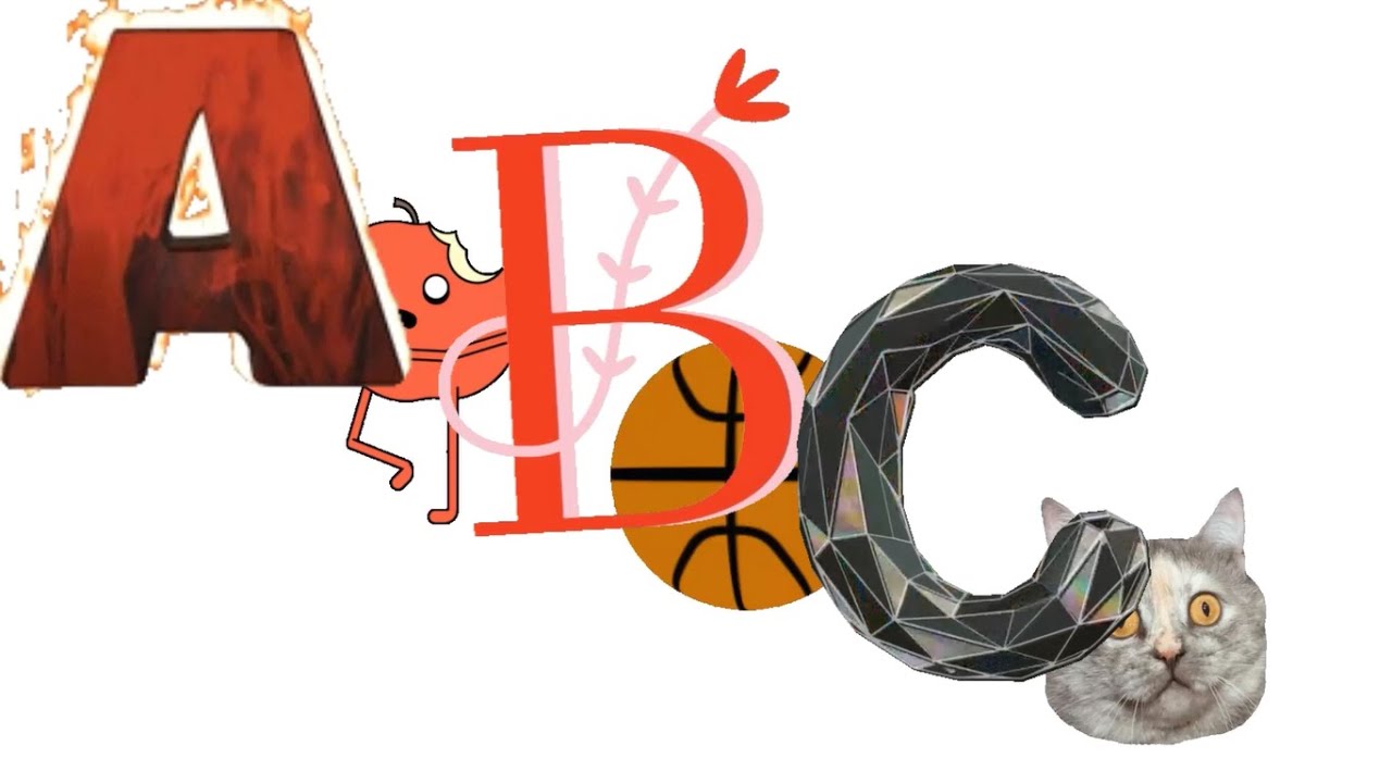 ABC Vocabulary | Learning English Words | Letters of the Alphabet A to ...