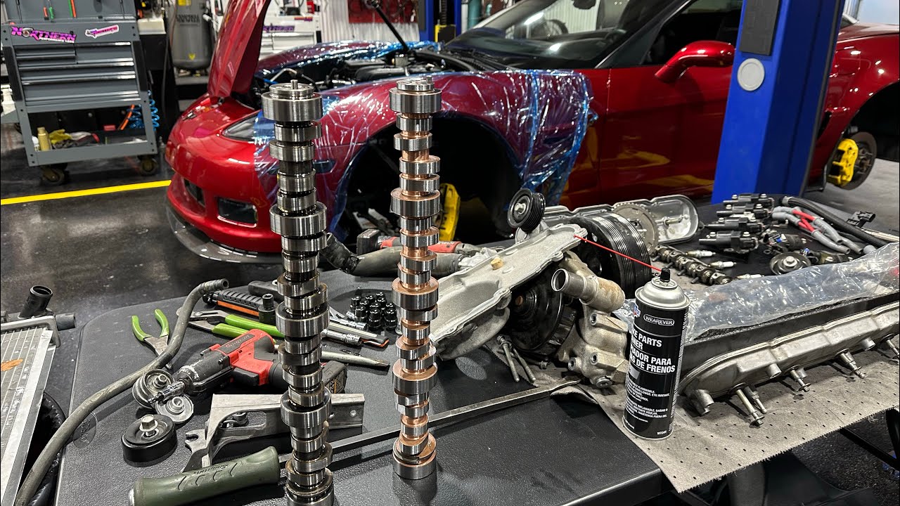 BTR stage 4 V2 ls7 going in the z06 circle d converters being tested ...