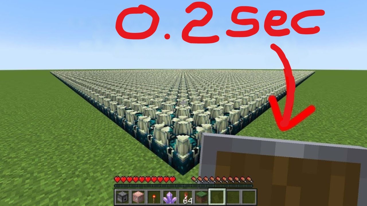 Which picaxe is faster in Minecraft experiment? - YouTube