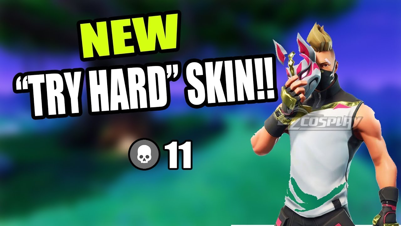 New "Try Hard" Skin !?! | SOLOS GRIND | Fortnite Season 5 Gameplay [7 ...