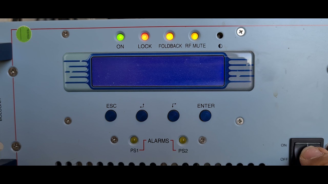 RVR PJ 1000 LIGHT ERROR - YouTube