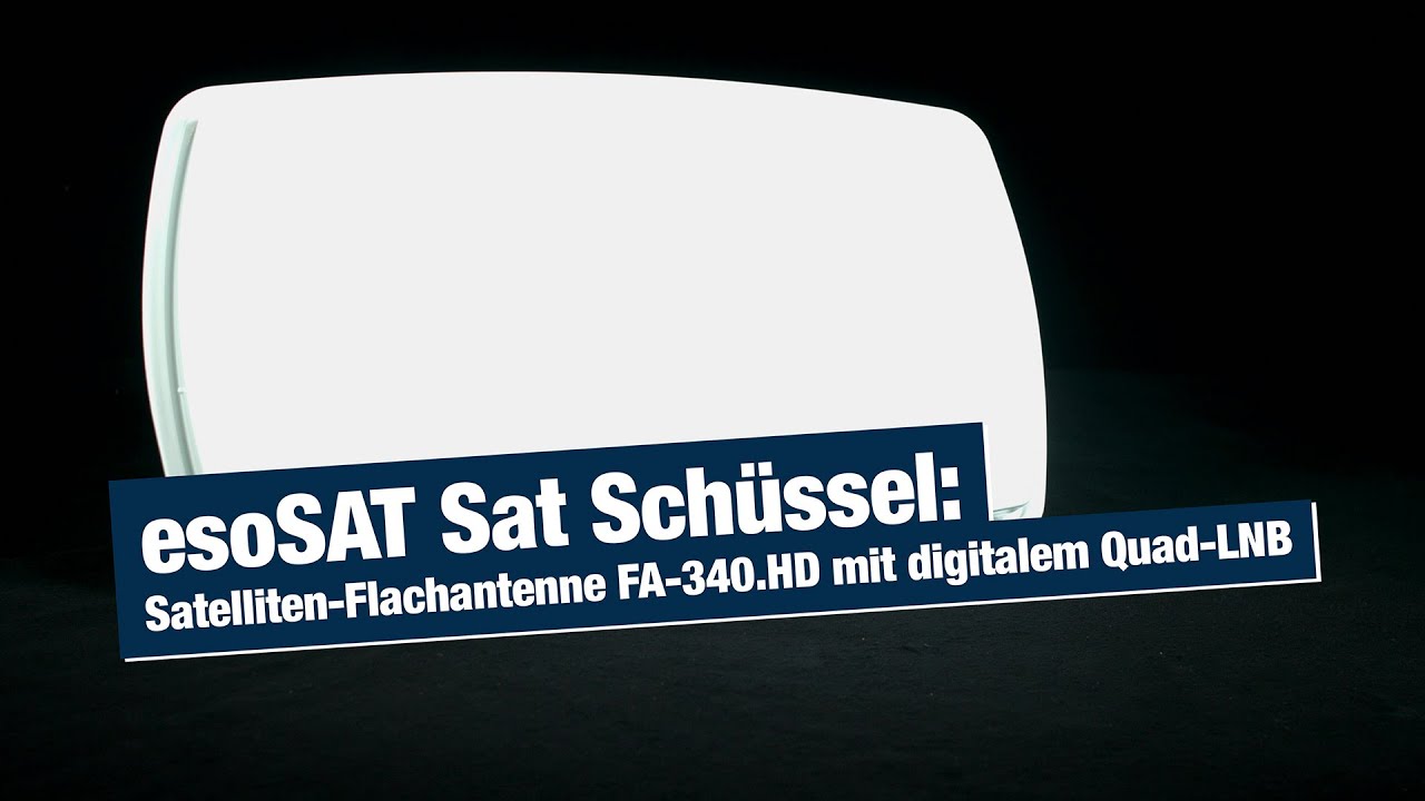 Flachantenne Oder Sat Schussel