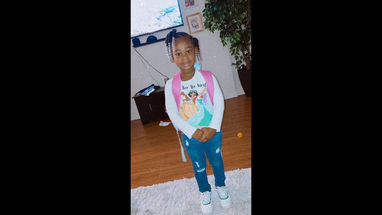 Jaylah 1st Day Of School - YouTube