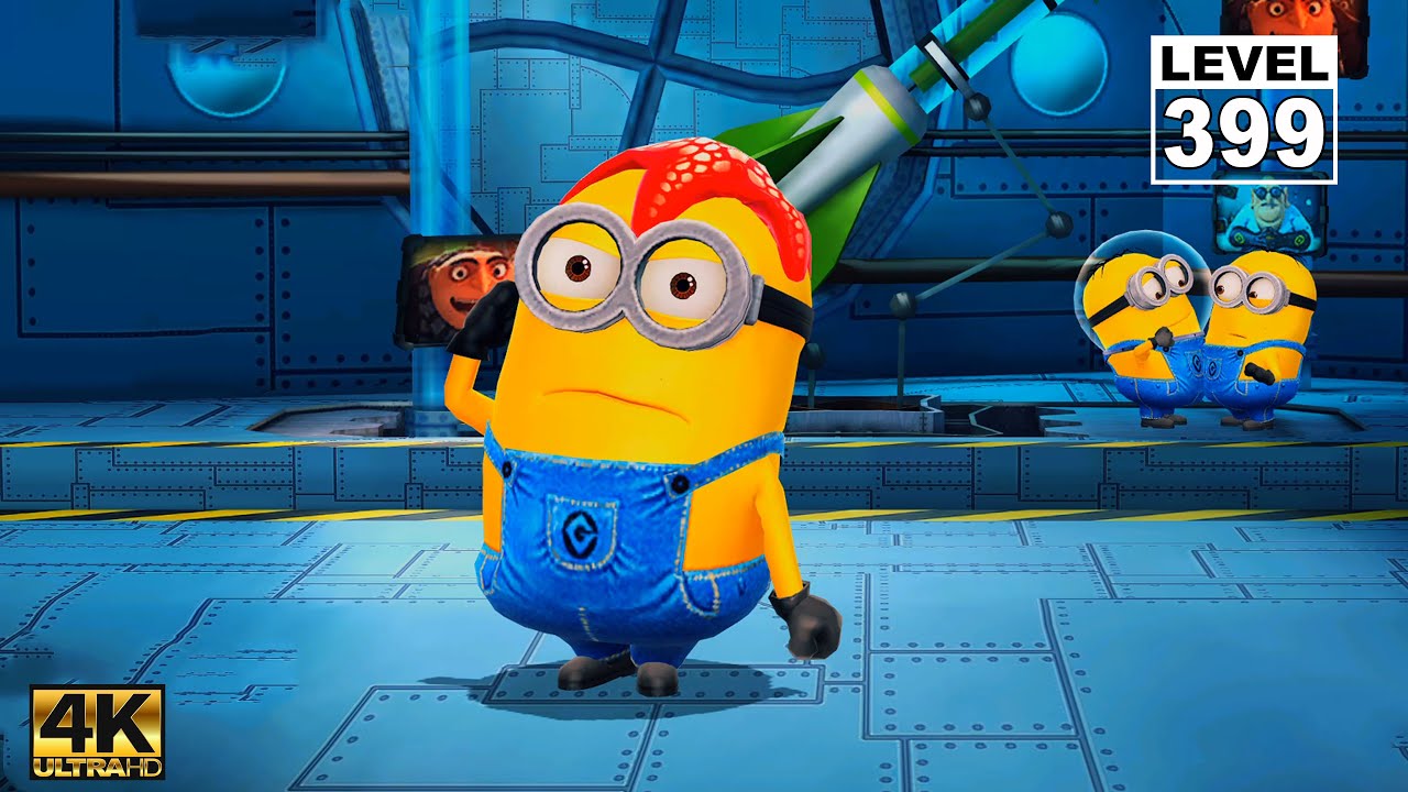 Minion Rush Starfish Minion slide under obstacles 60 times at The Mall ...