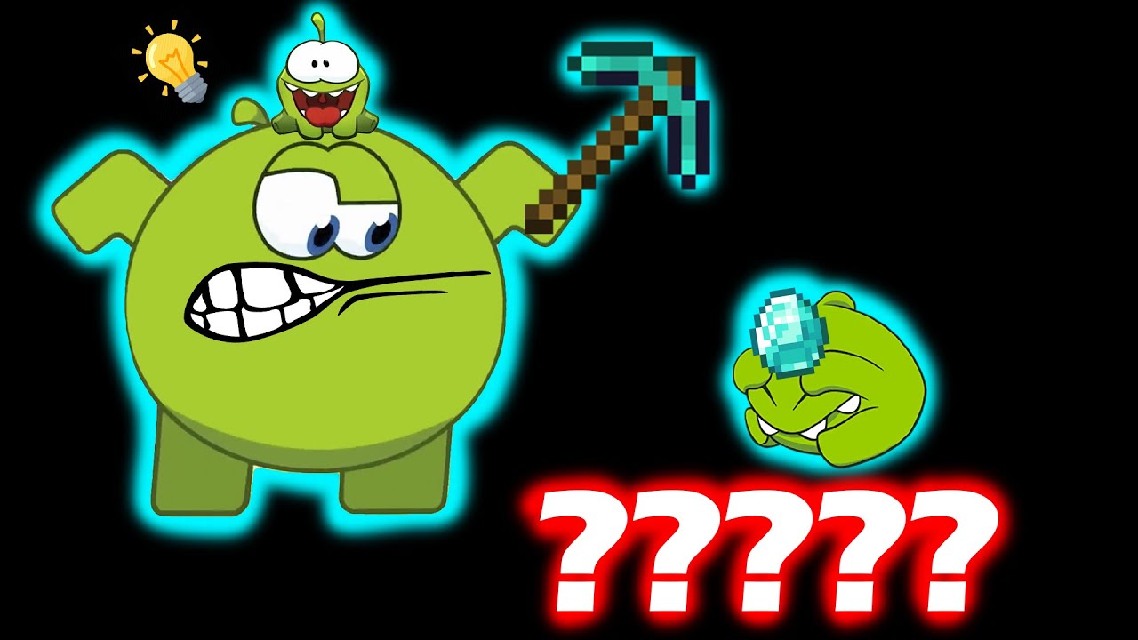 8 Om Nom & Nibble Nom Growing! Sound Variations meme - YouTube