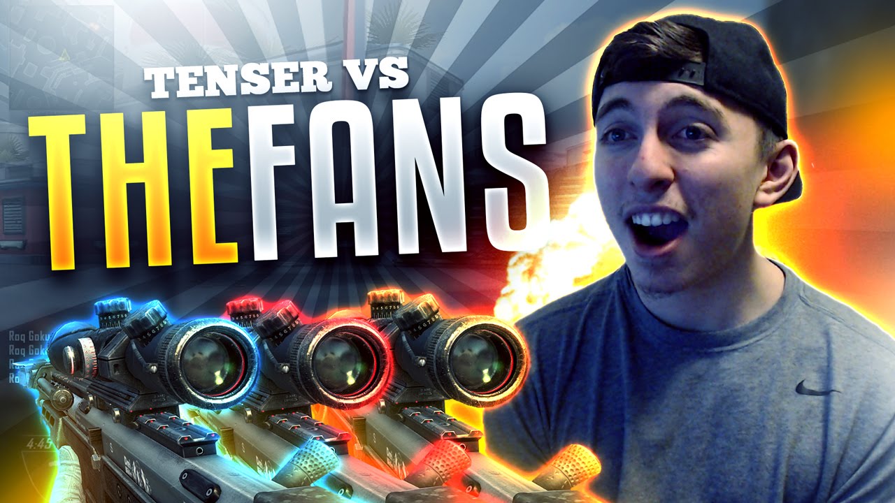 TENSER VS THE FANS - YouTube