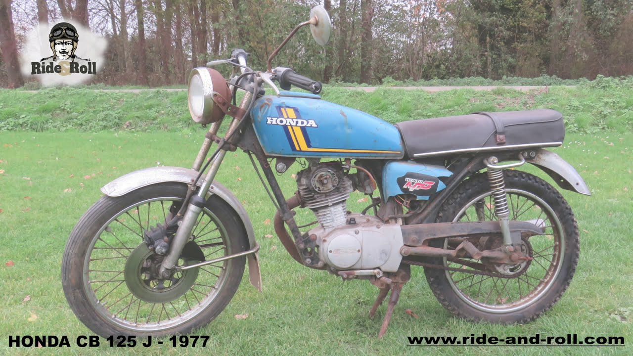 Ride & Roll - Honda CB 125 J 1977 - YouTube