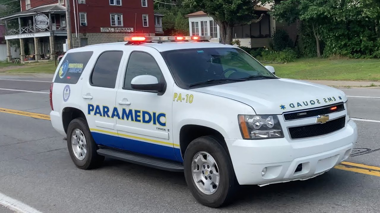 *Rare* Pennsylvania Ambulance Penn Medic 10 Responding. - YouTube