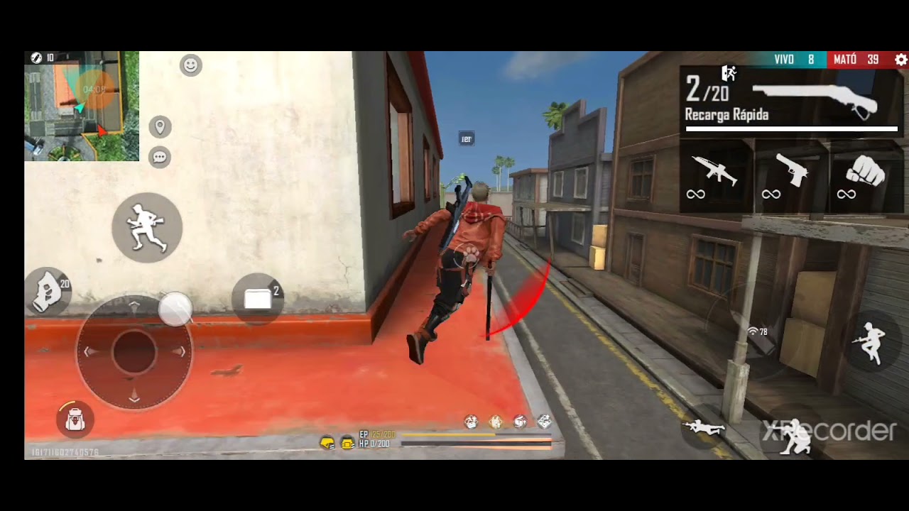 pegando puro rojo en entrenamiento free fire - YouTube