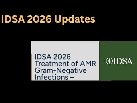 IDSA 2026 Antimicrobial resistant gram negatives Bacterial Infections Guideline Updates