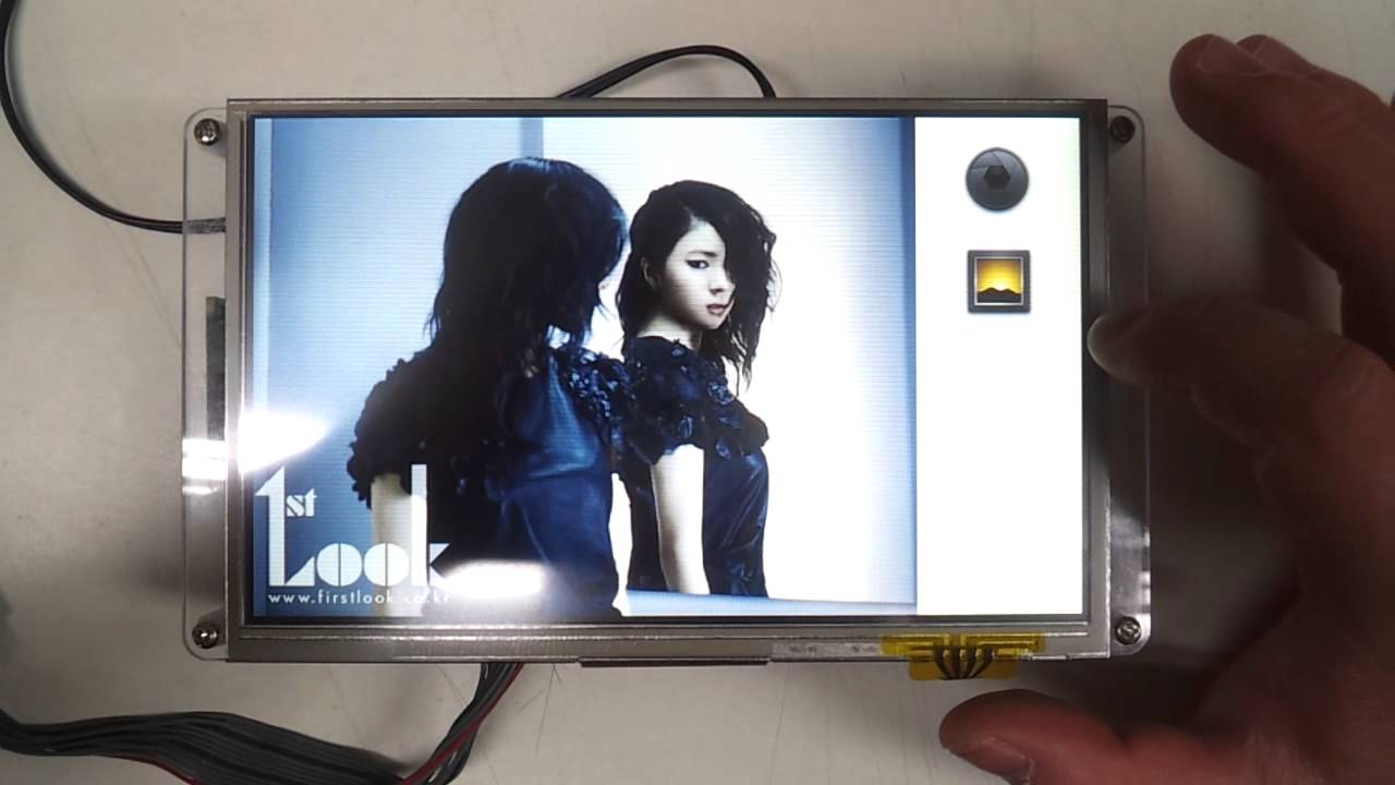 STM32F4 Camera+Bitmap View - YouTube