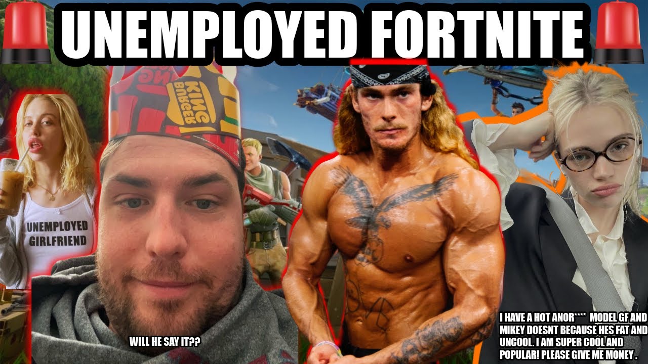 🚨UNEMPLOYED FORTNITE STREAM🚨🚨UNEMPLOYMENT[LIVE]🚨 🔴 NO J*b 🔴 - YouTube
