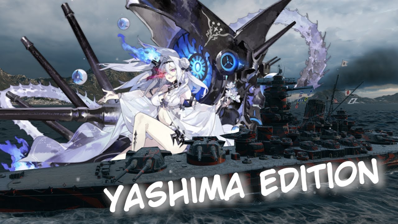 World of Warships Best Moments #43 Yamato 510 mm | YASHIMA Edition ...