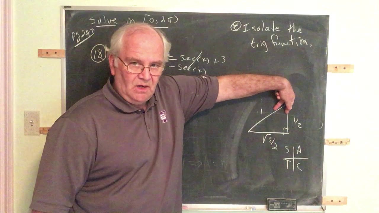 Trig Solving Equations Examples Ii Youtube 6335