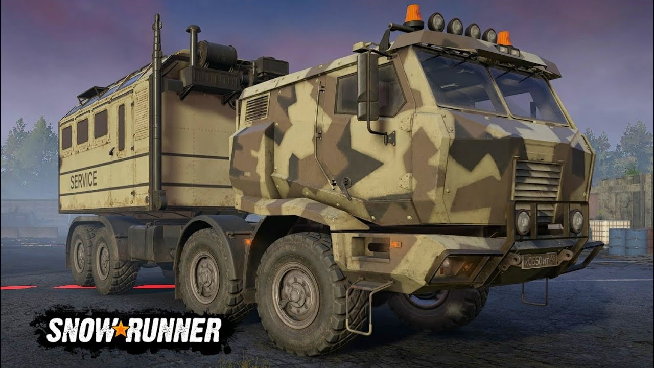 SNOWRUNNER |AZOV 5319 |OFF ROAD |RUSSIA |PS4 |XBOX |PC |PTBR - YouTube
