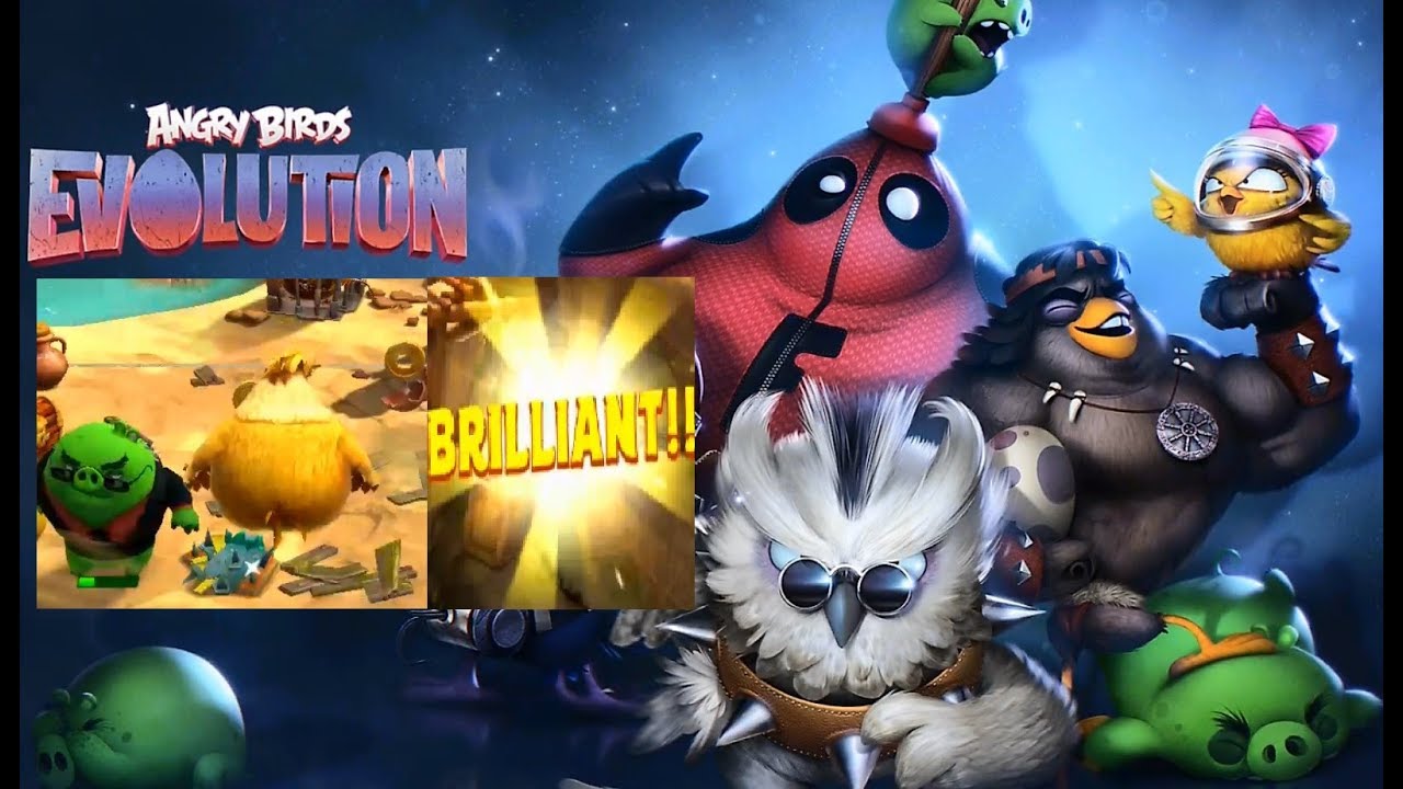 ANGRY BIRD EVOLUTION YELLOW BIRD BRILLIANT | Youngand Runnnerup android ...