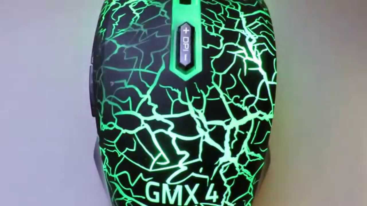 EXIBEL GMX 4 Gaming Mouse Lightning . - YouTube