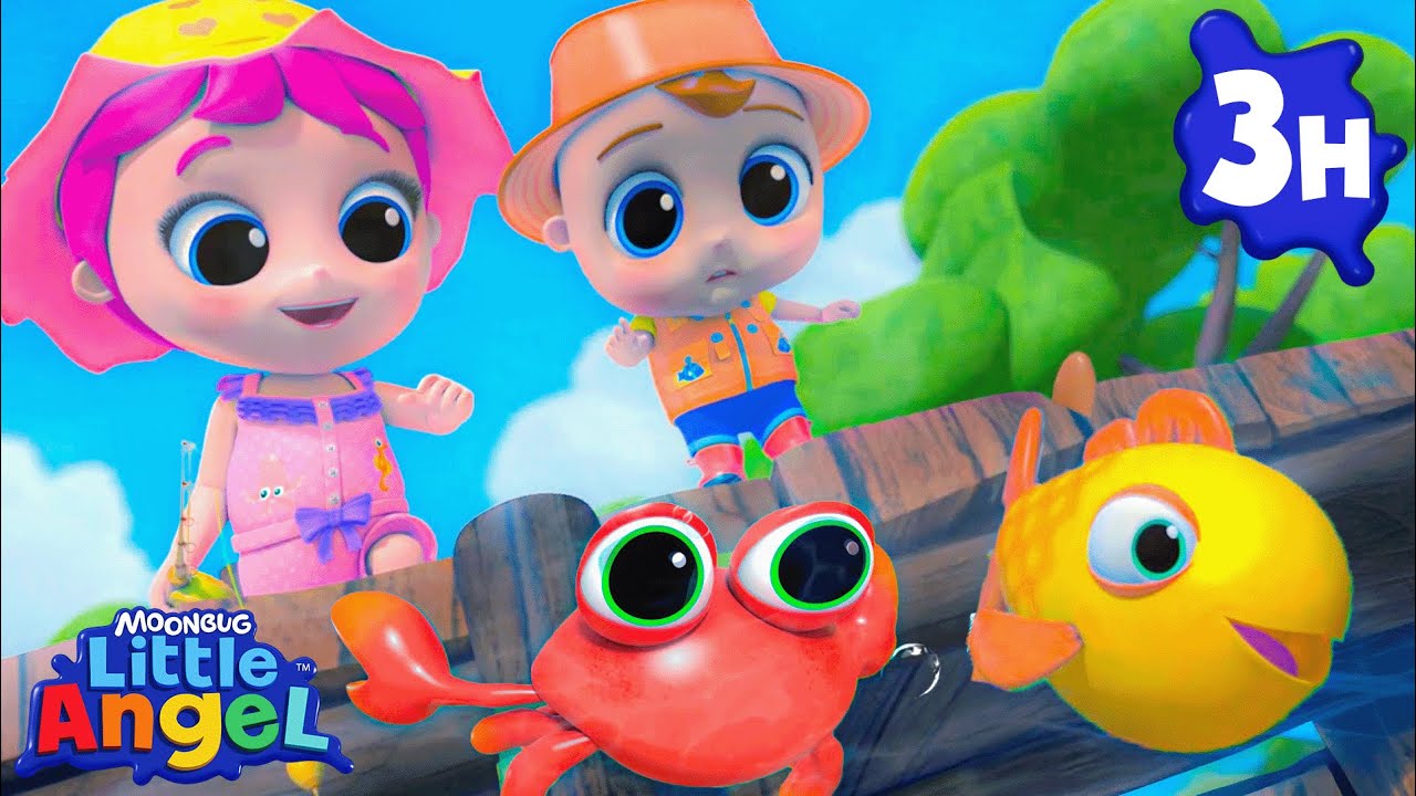 Counting Fun: Once I Caught a Fish Alive 1-5 🎶🐠 | Kids Cartoons and ...
